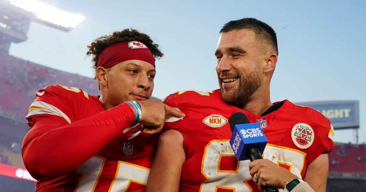 Travis Kelce's New Patrick Mahomes Impression Catches Attention ...