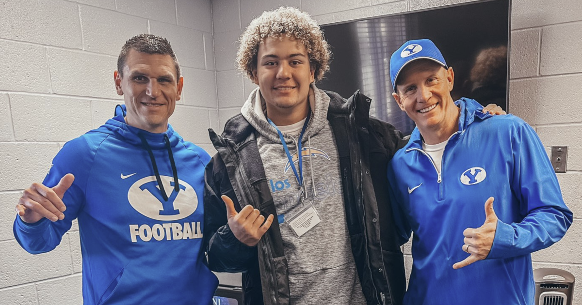 BYU Adds 3-Star defensive Lineman Nehemiah Kolone - Athlon Sports