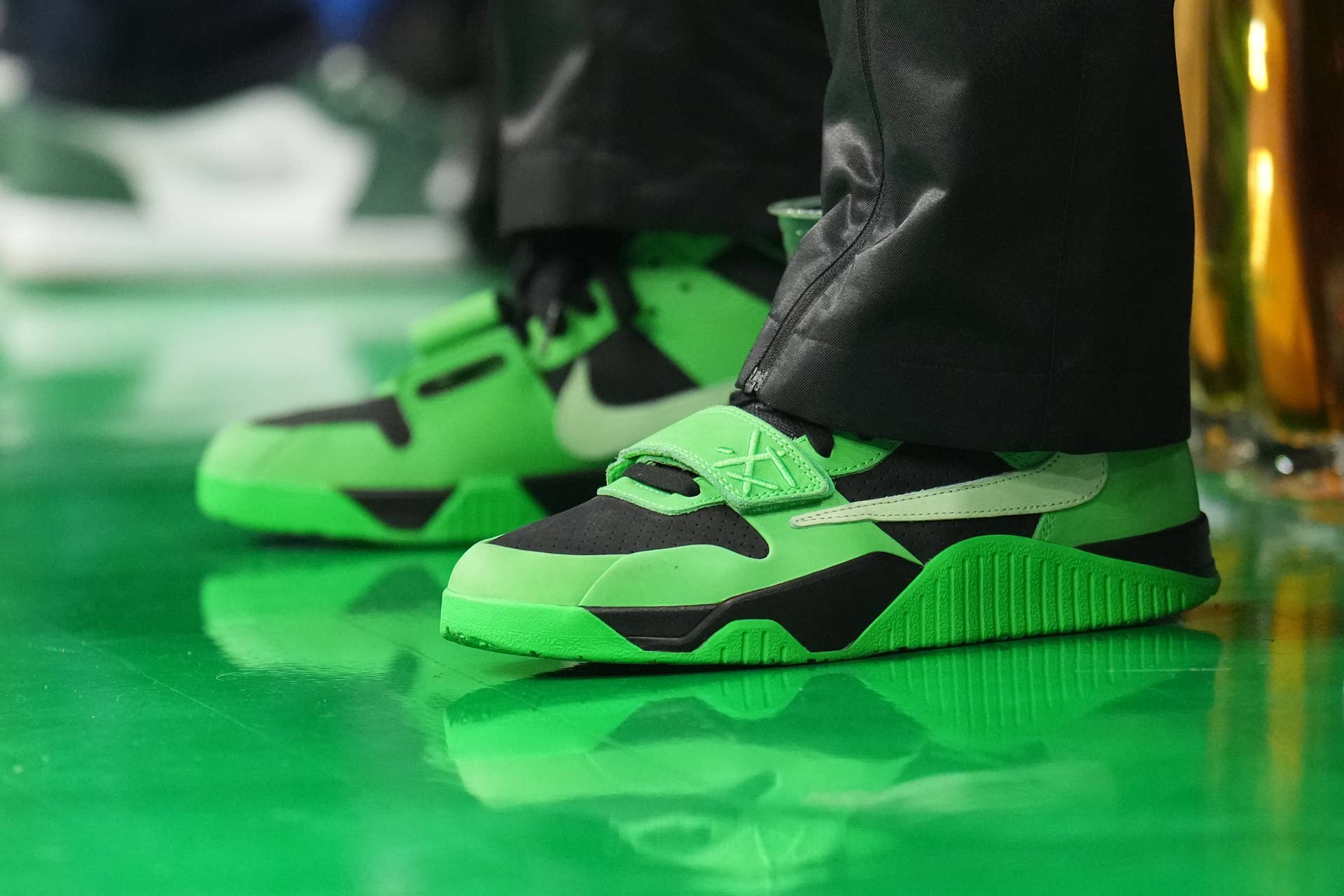Travis Scott Wore Them Courtside—Now His Celtics Jordan T-REXX Are ...