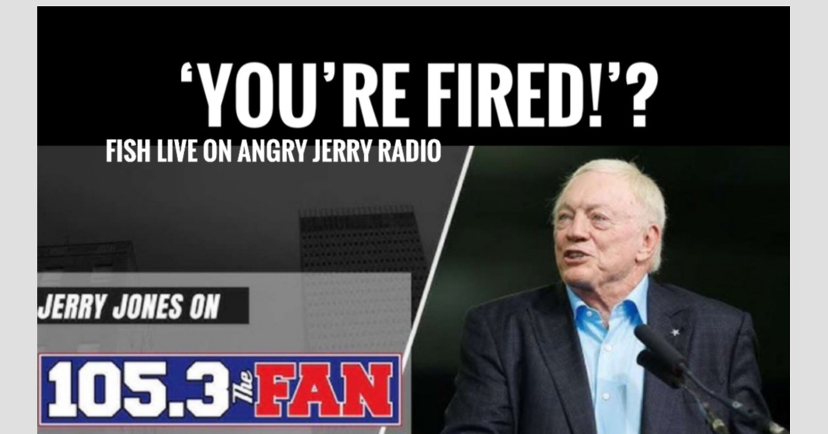 Dallas Cowboys Live Reaction: Fans All Saying the Same Thing on Jerry ...