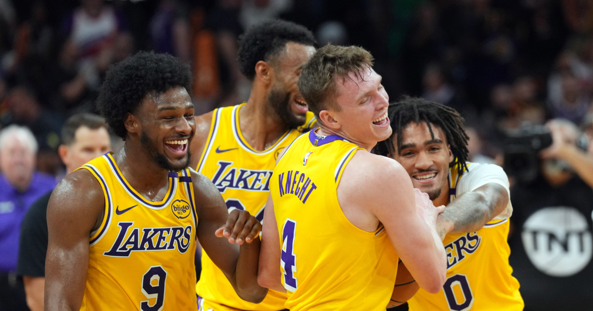 Dalton Knecht Discusses His Epic Performance Against the Suns - Athlon Sports