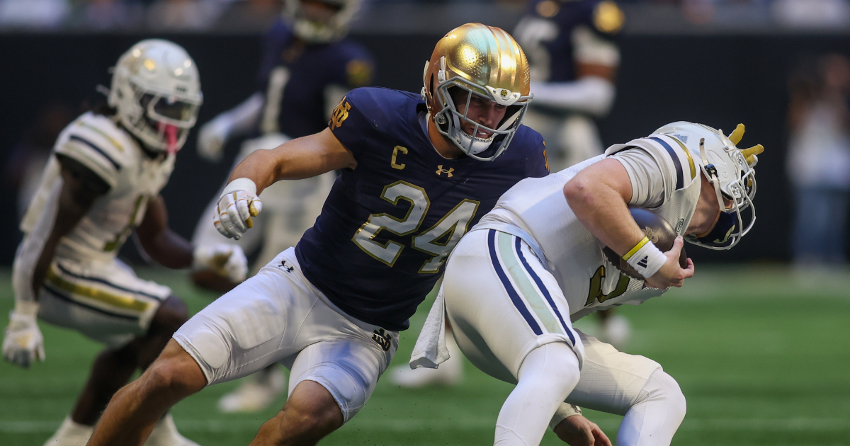 Notre Dame Notebook: Marcus Freeman Talks Jack Kiser, Defensive Line ...