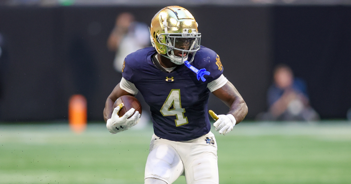 Jeremiyah Love Talks Notre Dame 2025 Season And Heisman Race On ESPN - Athlon Sports