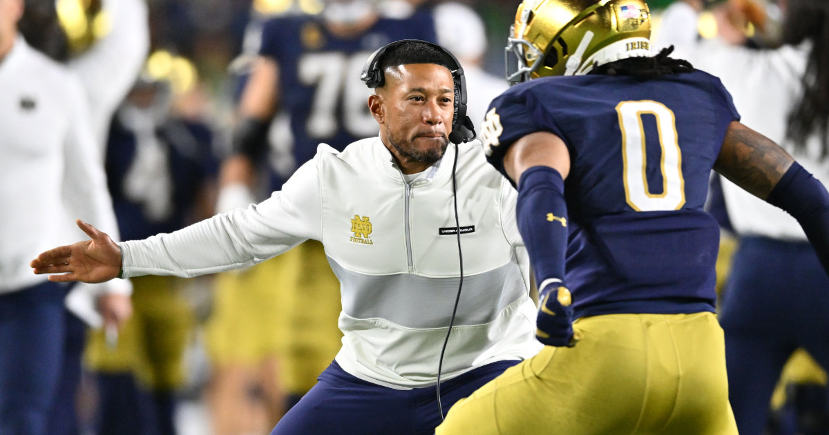 Marcus Freeman Talks Notre Dame Matchup Against Undefeated Army ...