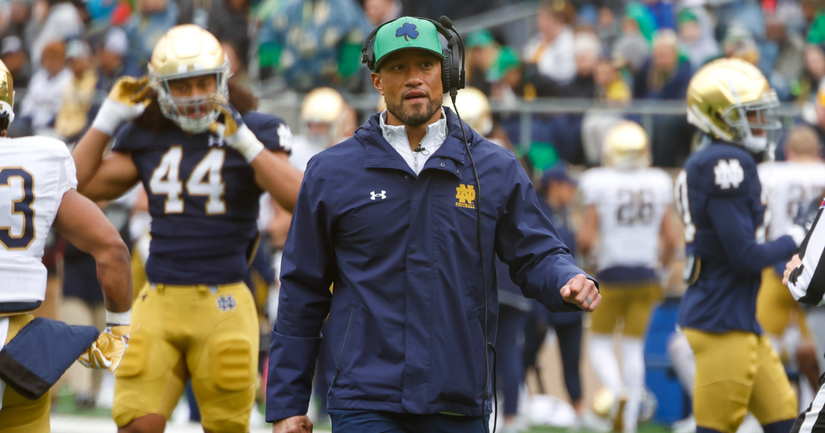 Notre Dame Notebook: Marcus Freeman Talks Portal, Quarterbacks ...