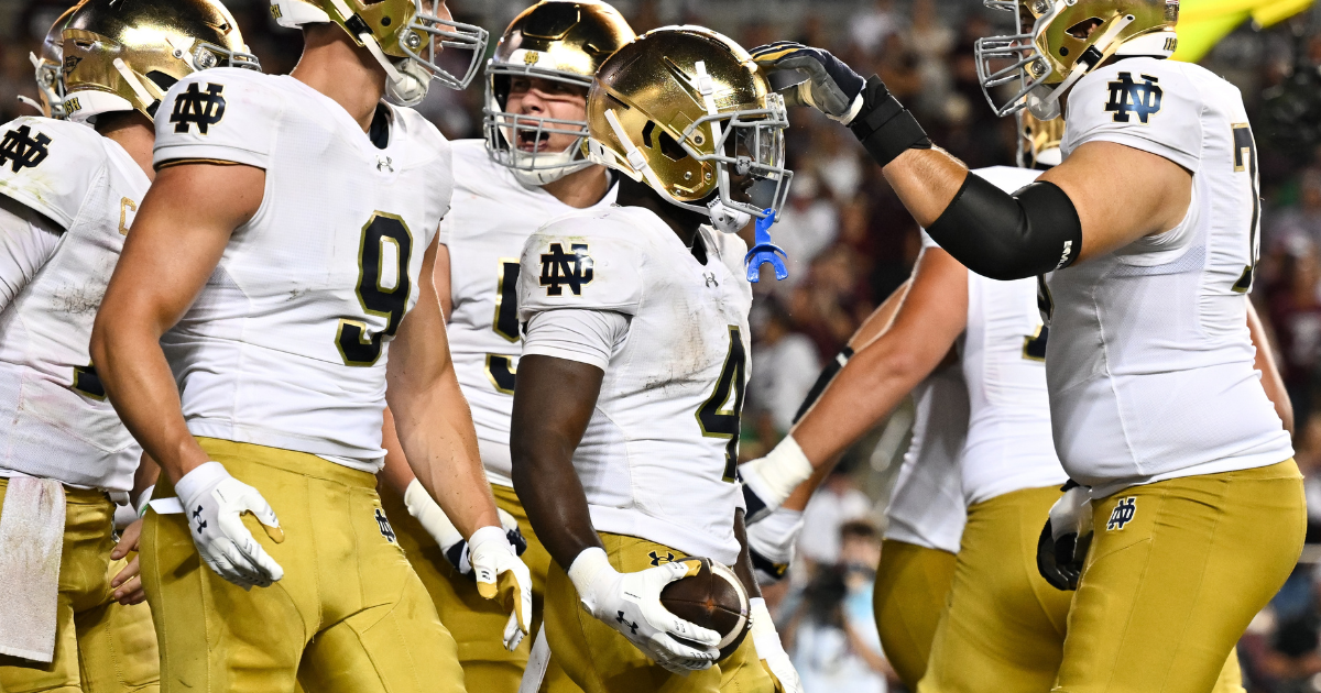 2025 Notre Dame Projected Depth Chart - Offense - Athlon Sports