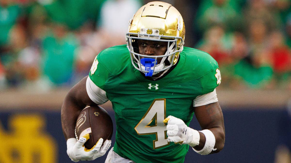 Notre Dame Running Back Jeremiyah Love Named To The Maxwell Award Watch ...