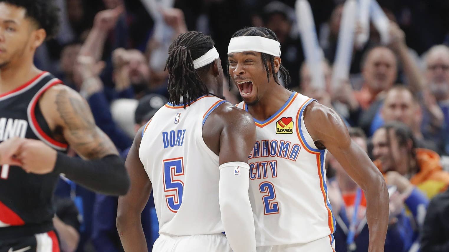 Thunder bonding: Dort shows love for SGA - Athlon Sports