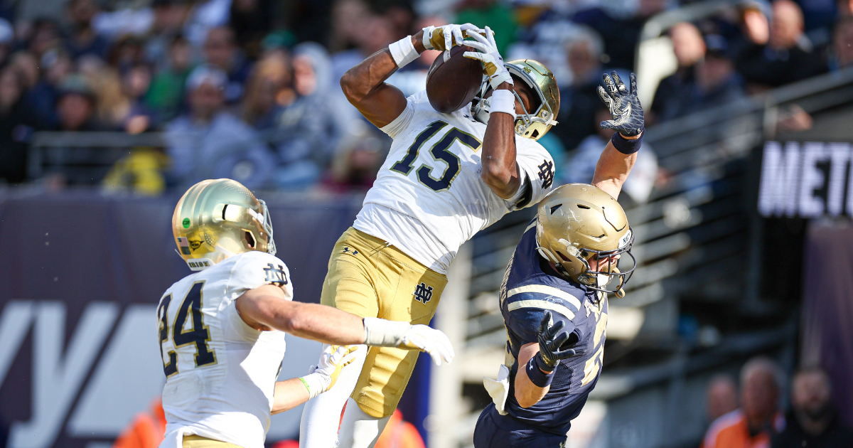 Notre Dame Notebook: Marcus Freeman Talks Leonard Moore, Jordan Faison ...