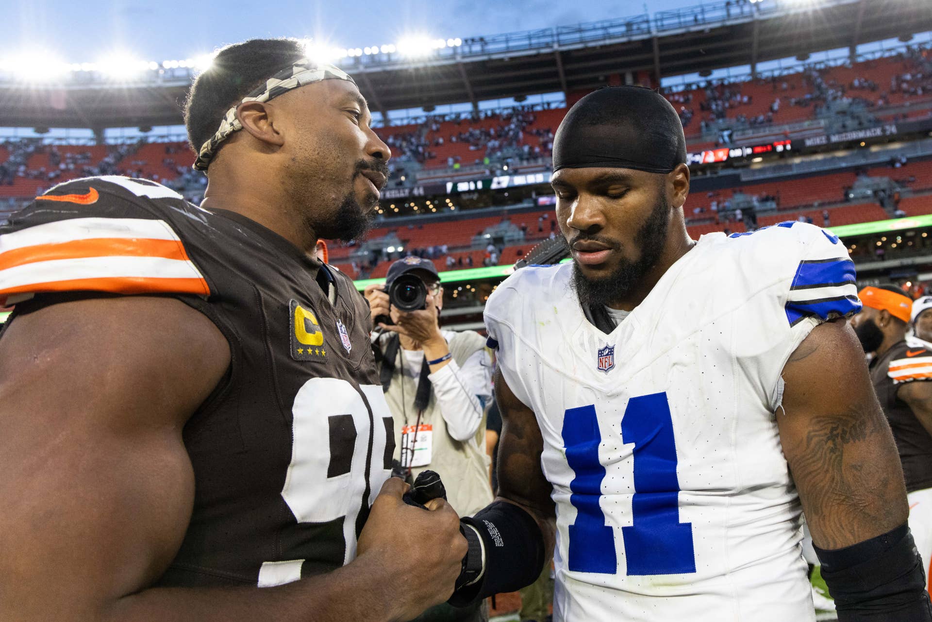 Myles Garrett Was Every NFL Fan After Micah Parsons’ Blockbuster Trade ...