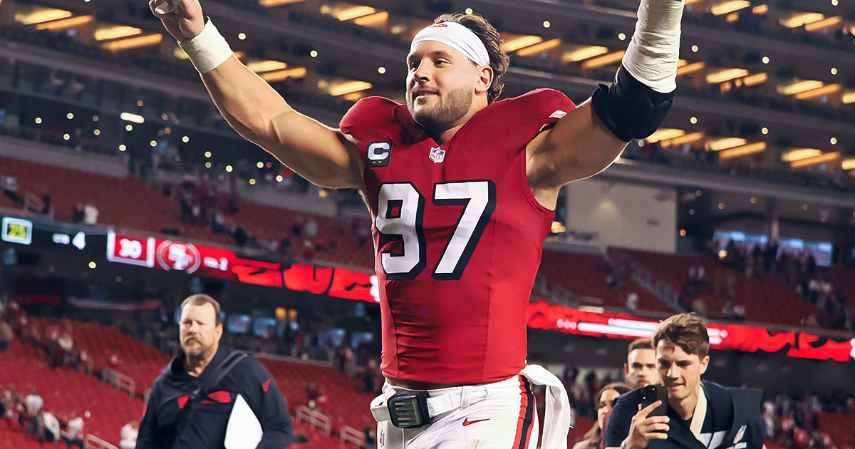 San Francisco 49ers' Nick Bosa Eyeing Move Up Sacks All-Time Leaders ...