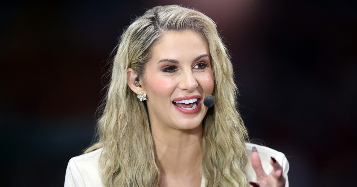 ESPN Reporter Laura Rutledge Suffers Wardrobe Mishap on Monday Night ...