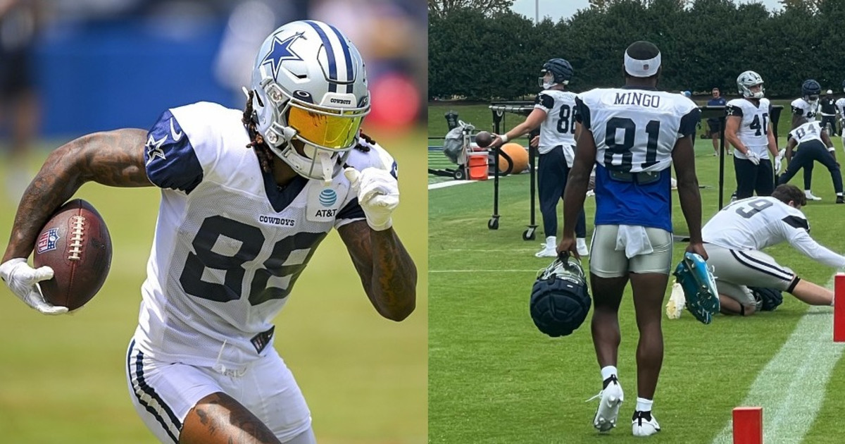 Dallas Cowboys’ CeeDee Lamb Offers 'Big As (Bleep)' Jonathan Mingo ...