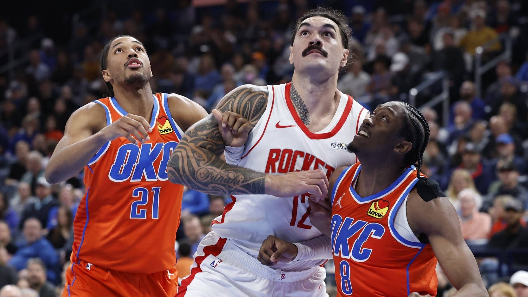 Steven Adams received a warm welcome from OKC fans - Athlon Sports