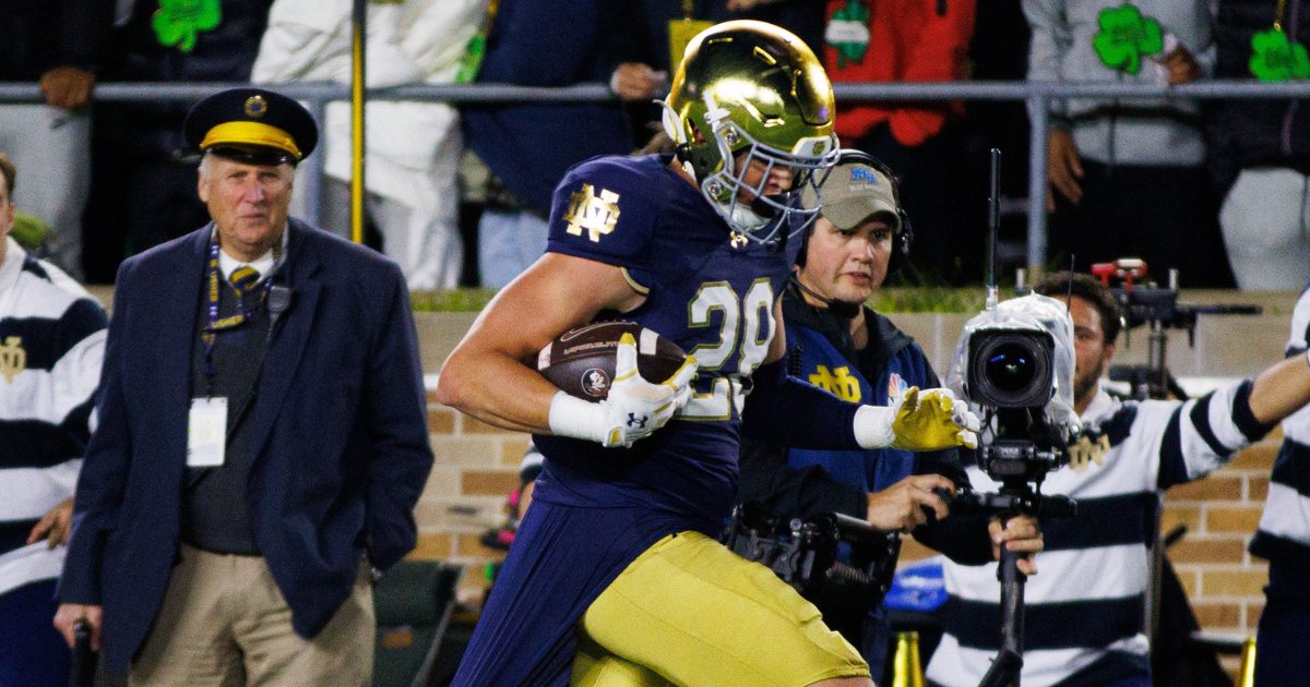 Notre Dame Impact Players For 2025: No. 32 Safety Luke Talich - Athlon ...