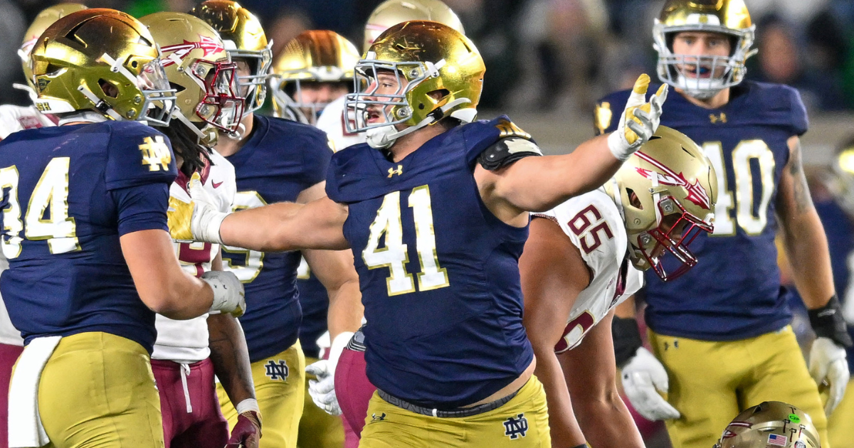 Marcus Freeman High On Notre Dame Defensive Line Talent and Depth ...