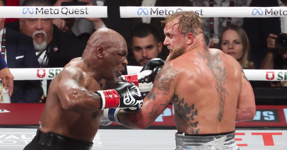 Mike Tyson Reveals What’s Next For Him After Losing To Jake Paul ...