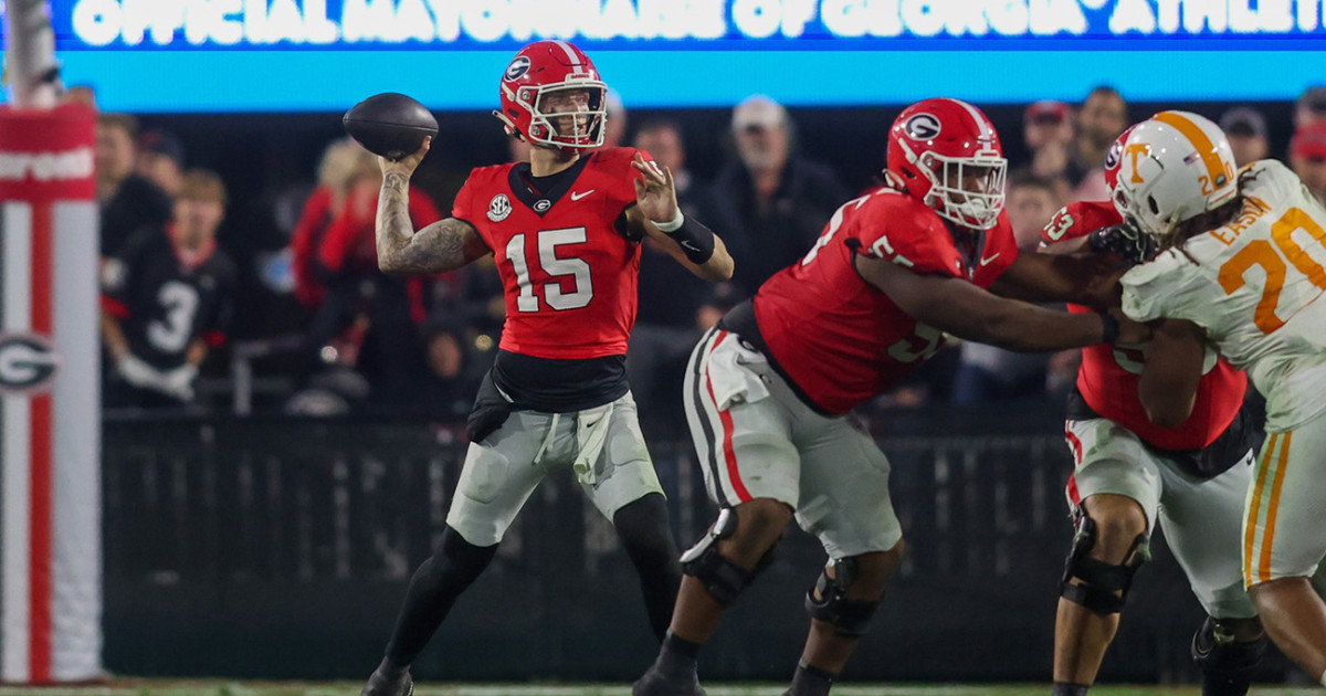 College Football Rankings: Athlon Sports Top 25 (After Week 12 ...