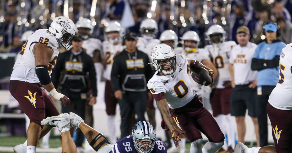 Jordyn Tyson Eyes Big 2025 Season as Top Weapon in ASU Offense - Athlon ...