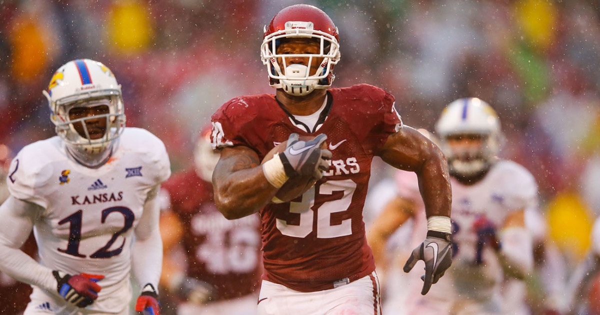 Samaje Perine: Oklahoma RB Made College Football History 10 Years Ago ...