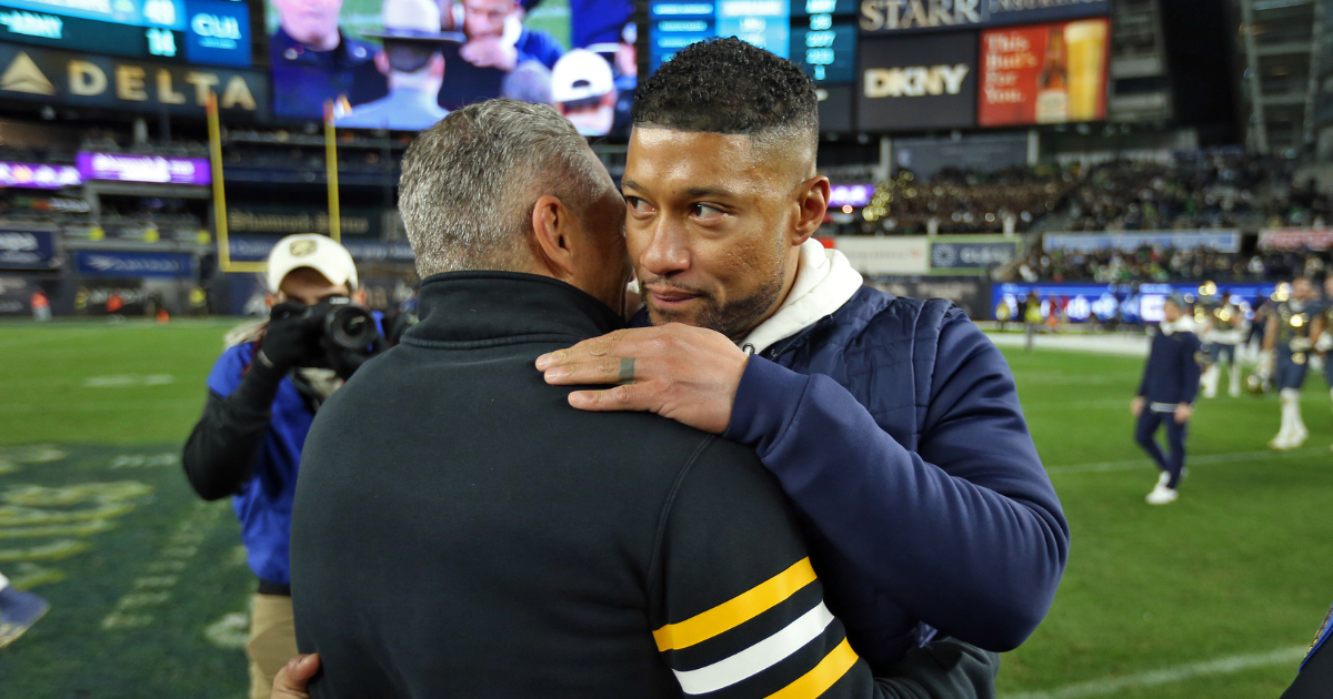 Marcus Freeman Talks Big Notre Dame Victory Over Army - Athlon Sports