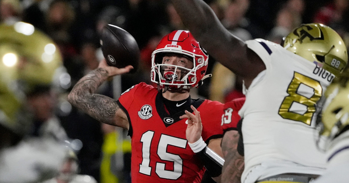 Georgia-Georgia Tech Outcome Makes College Football World Reevaluate ...