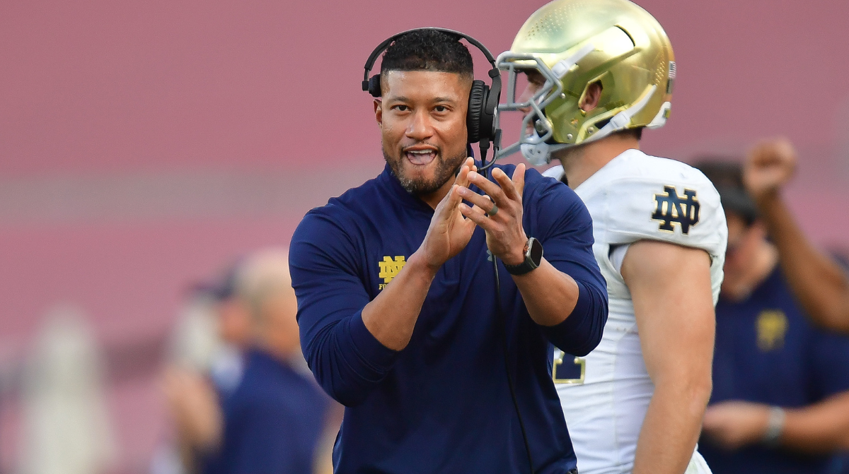 Marcus Freeman Discusses Win Over Georgia and Orange Bowl Opponent ...