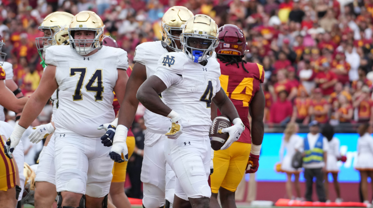 Notre Dame Running Back Jeremiyah Love Makes A Strong Impression On ...