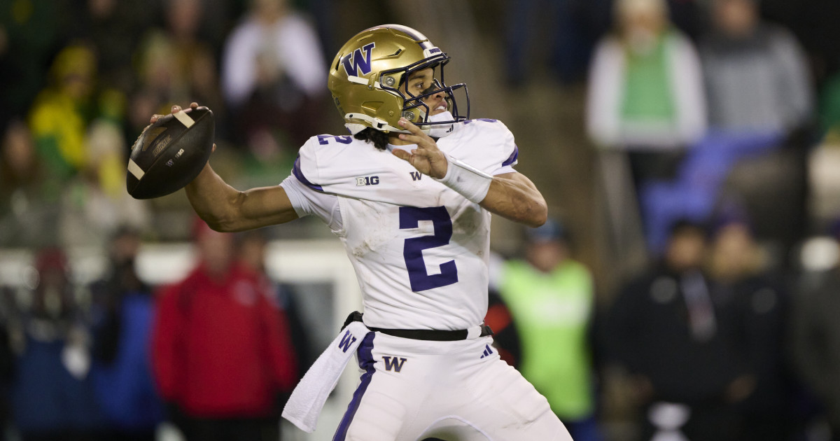 Jedd Fisch Praises Washington Huskies QB Demond Williams Jr. - Athlon ...