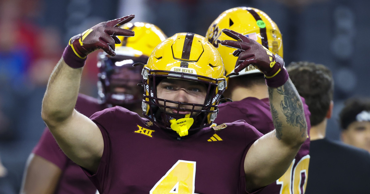 Cam Skattebo Has 2 TDs as Arizona State Sun Devils Lead Iowa State ...