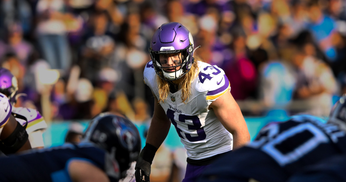 Vikings inactives: Van Ginkel, Risner, Phillips in; Patrick Jones out ...