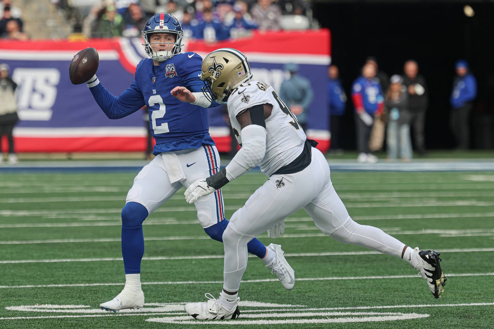 Drew Lock Uses 1 Word to Describe New York Giants Locker Room ...
