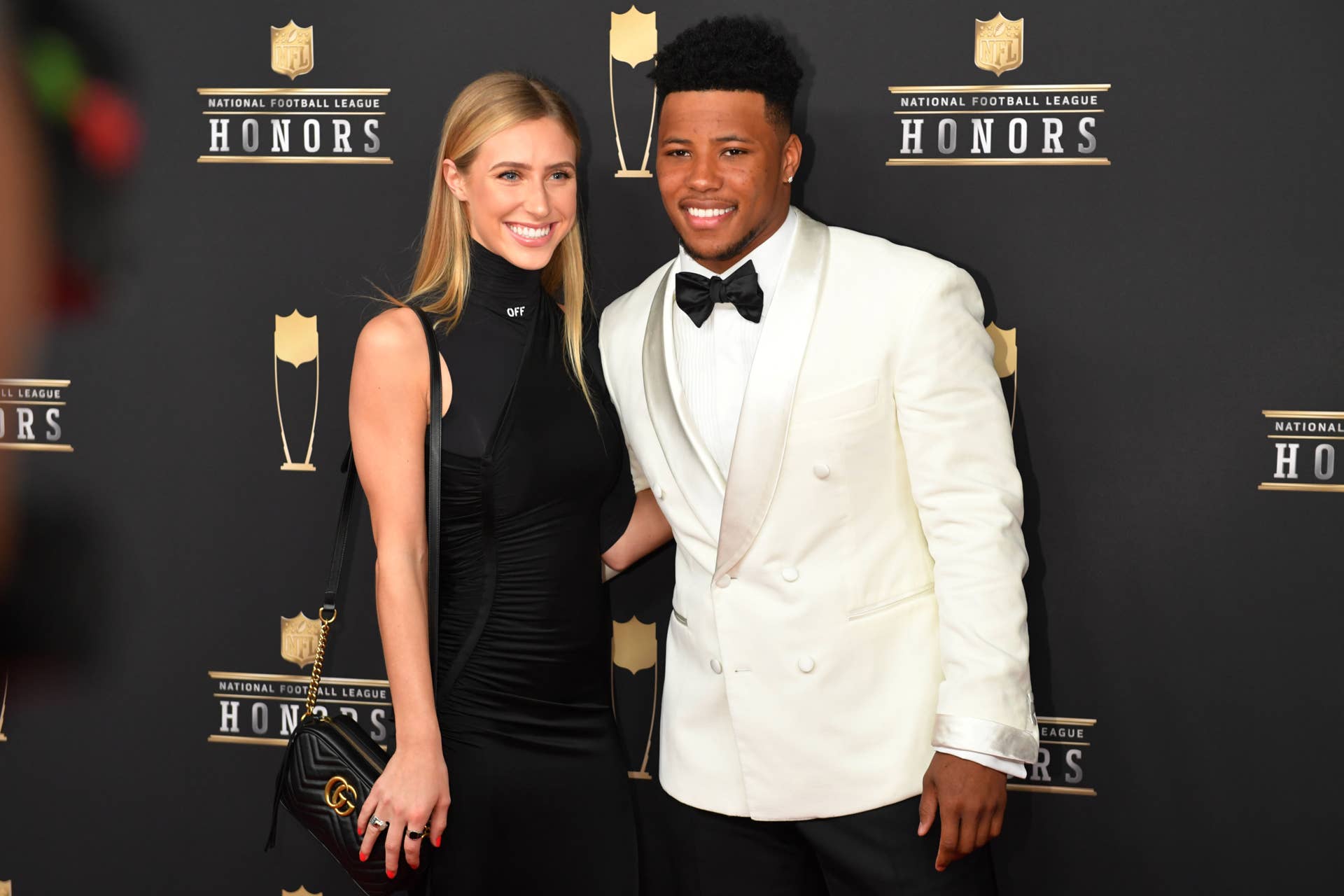 New Video of Saquon Barkley, Girlfriend Turning Heads on Sunday ...