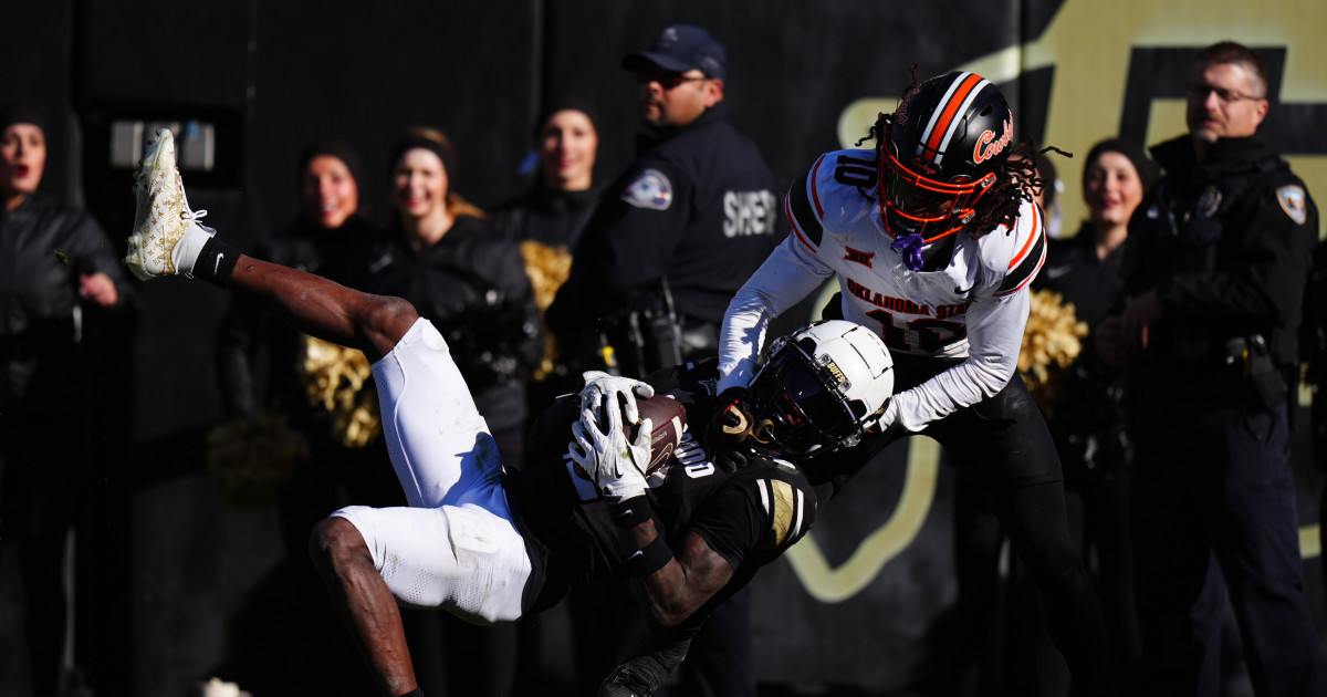 Ja’Marr Chase Gives Travis Hunter His Flowers - Athlon Sports