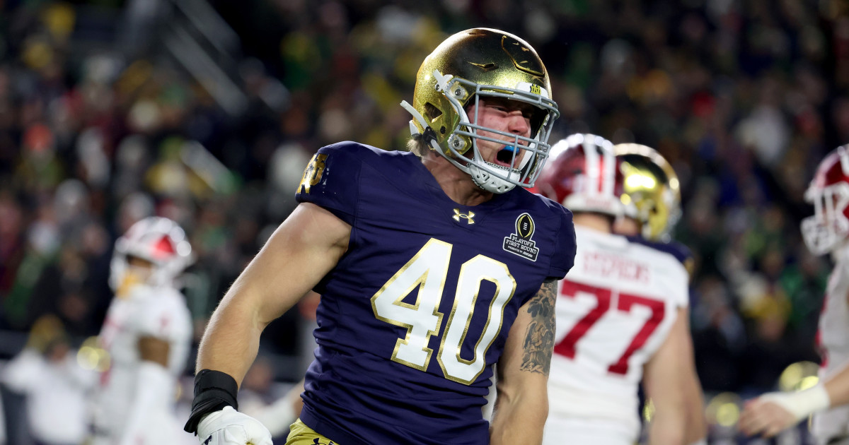 Notre Dame 2022 Recruiting Class Builds Steady Foundation For The Defense - Athlon Sports