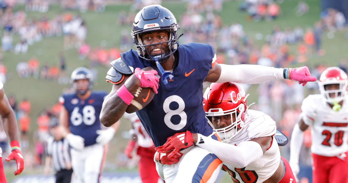 Notre Dame Lands Virginia Transfer Receiver Malachi Fields - Athlon Sports