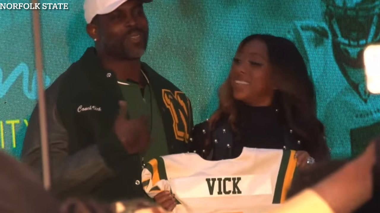 Michael Vick reflects on Norfolk State spring game debut - Athlon Sports