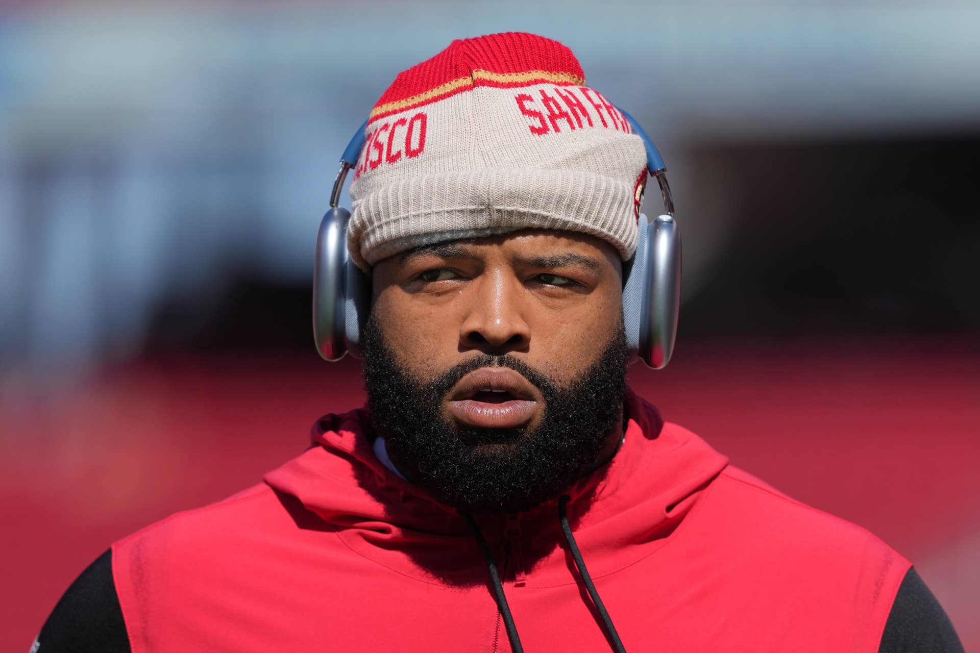 Trent Williams Attends San Francisco 49ers OTAs - Athlon Sports
