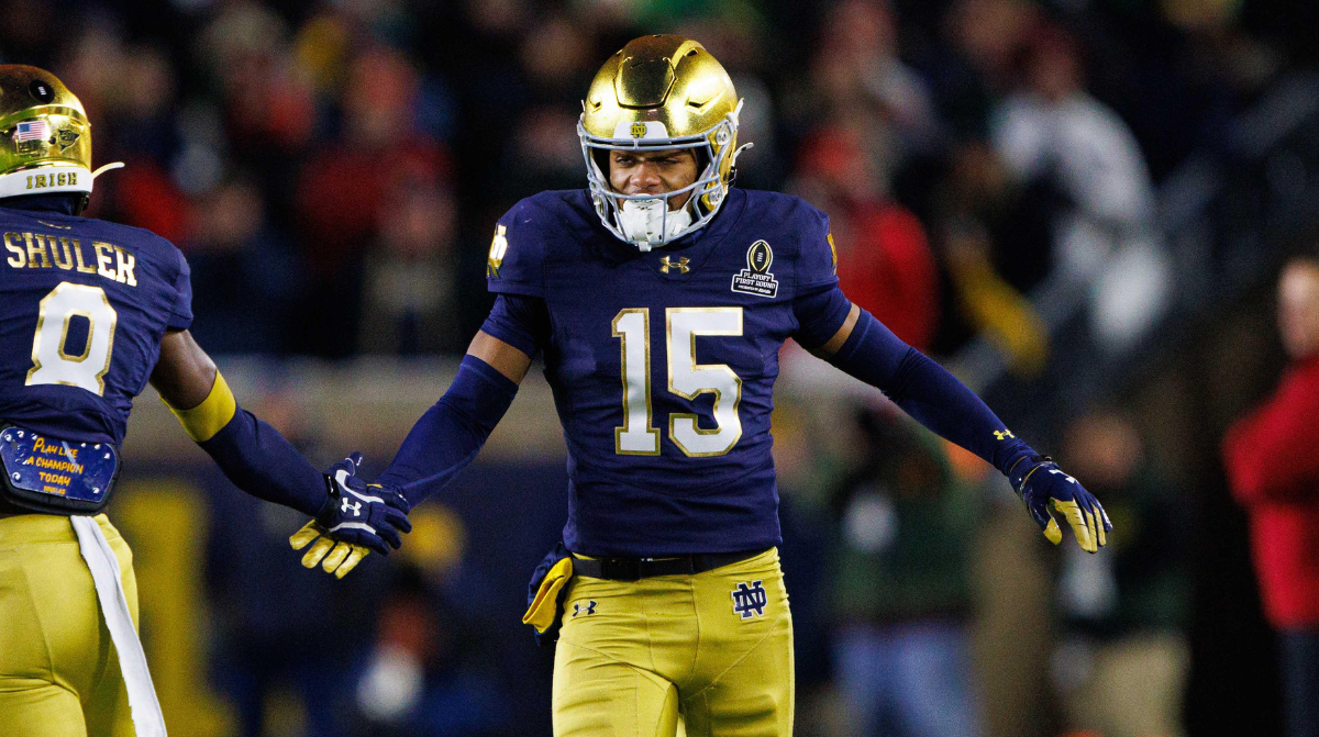 Marcus Freeman And Leonard Moore Discuss Notre Dame Season And ...