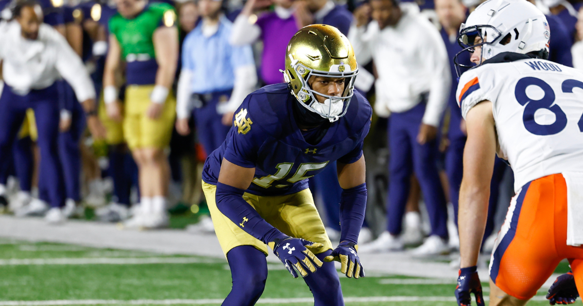 Notre Dame Cornerback Leonard Moore Named A Preseason All-American By ...