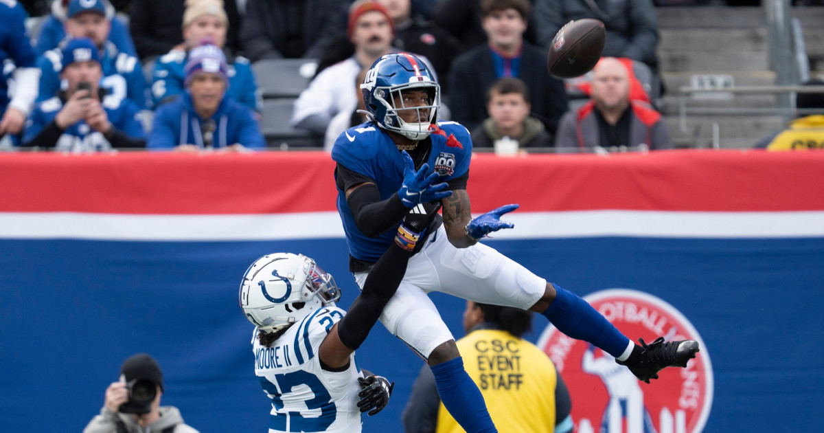 Malik Nabers Reacts to Explosive Performance in New York Giants Streak ...