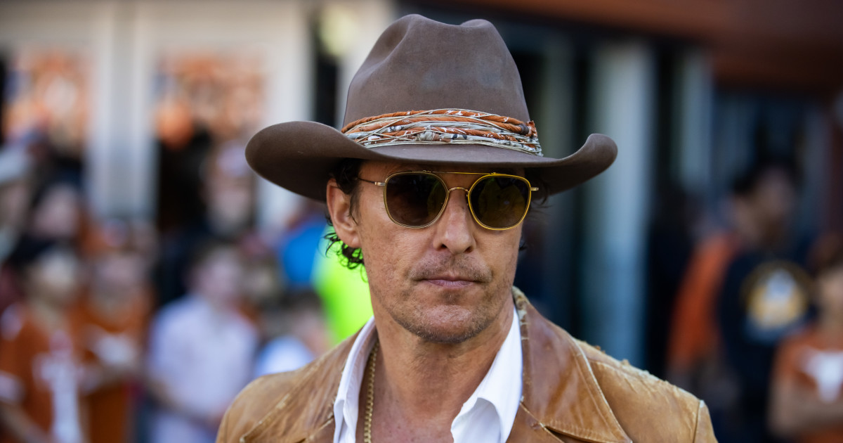 Matthew McConaughey Sends Strong Message to Texas Before Ohio State ...