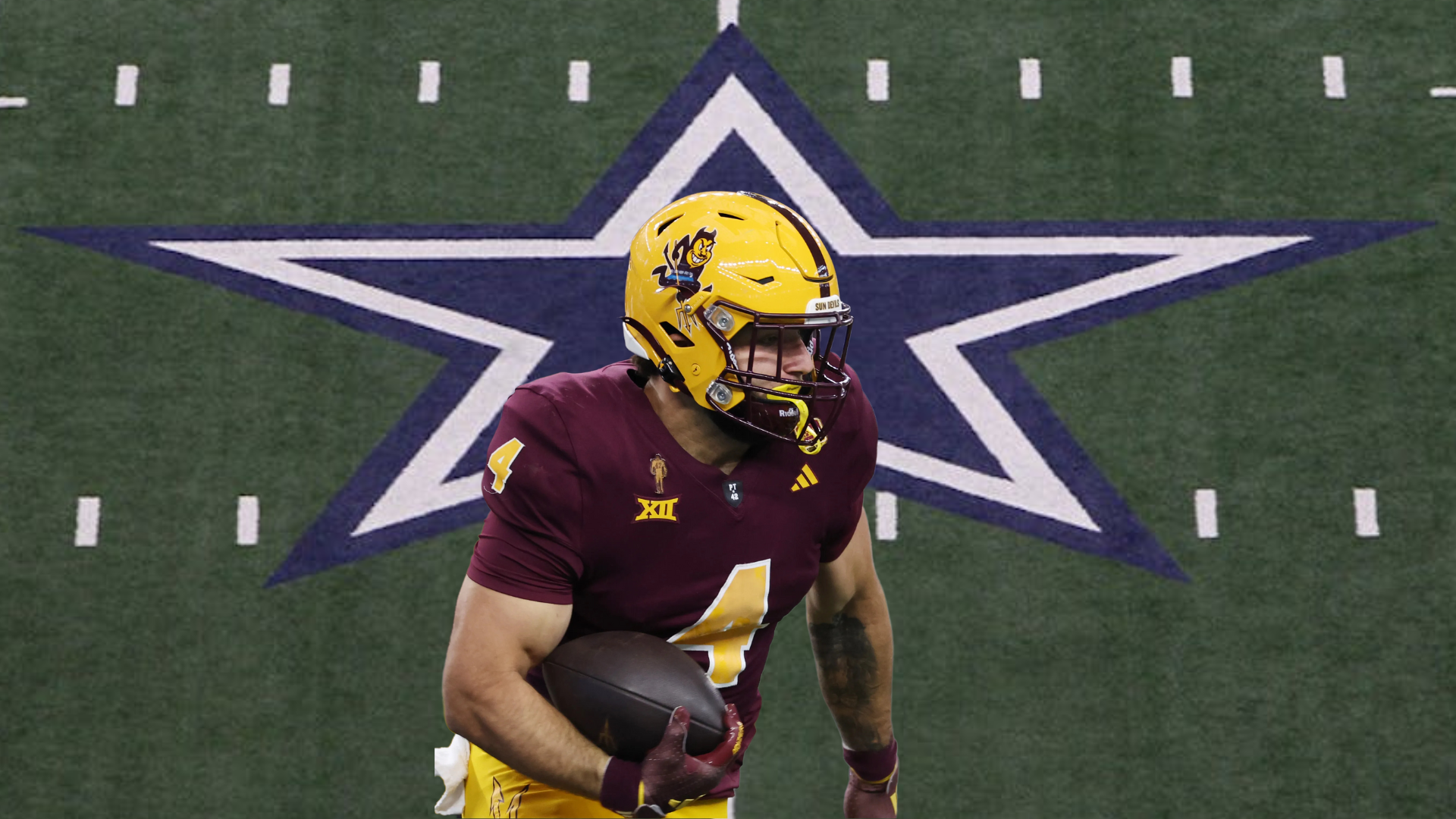 Dallas Cowboys Urged to Draft Breakout Phenom RB Cam Skattebo As Rico ...