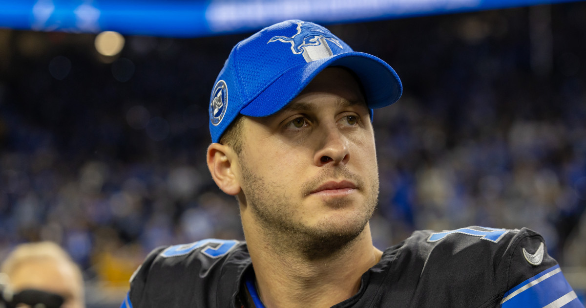Lions Make Jared Goff Announcement During Commanders Game - Athlon Sports