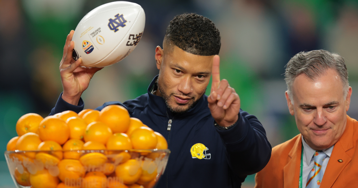 Marcus Freeman Talks Notre Dame Orange Bowl Thriller Over Penn State ...