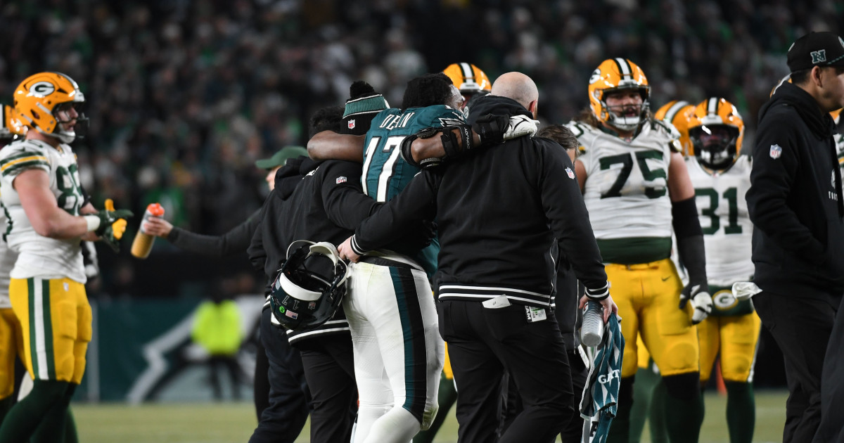 Philadelphia Eagles Nakobe Dean Adds Surprising Twist To Rehab Regime ...