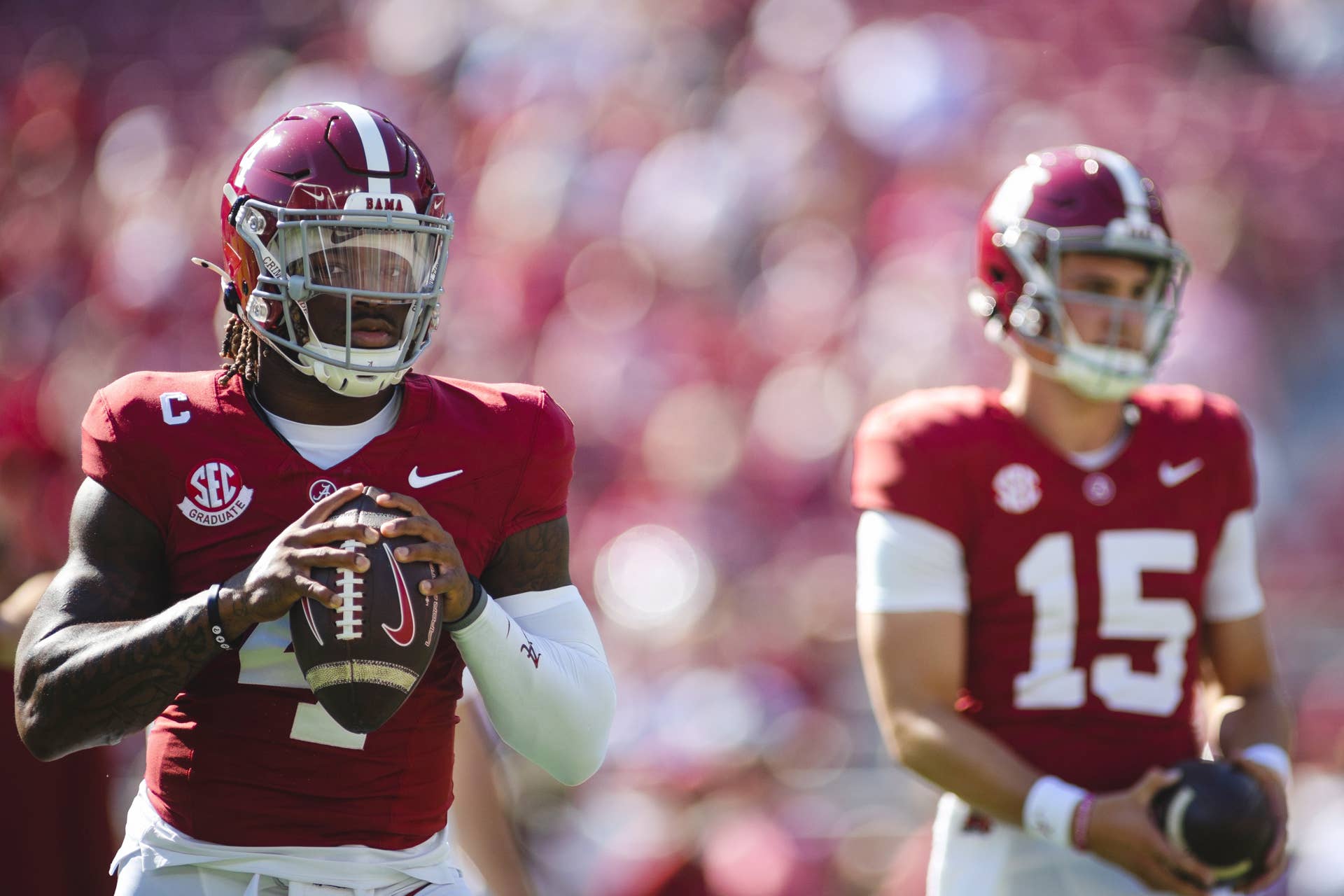 Alabama’s 2023 QB Room Is The Talk Of College Football After Boston ...