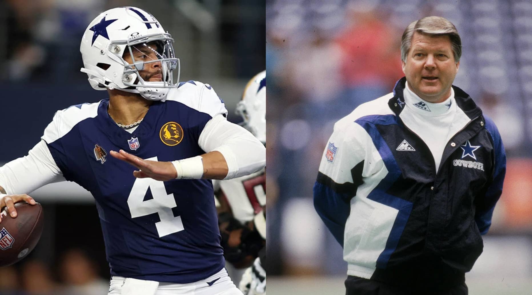 Dallas Cowboys Legend Jimmy Johnson Flip-Flops On Controversial Dak ...