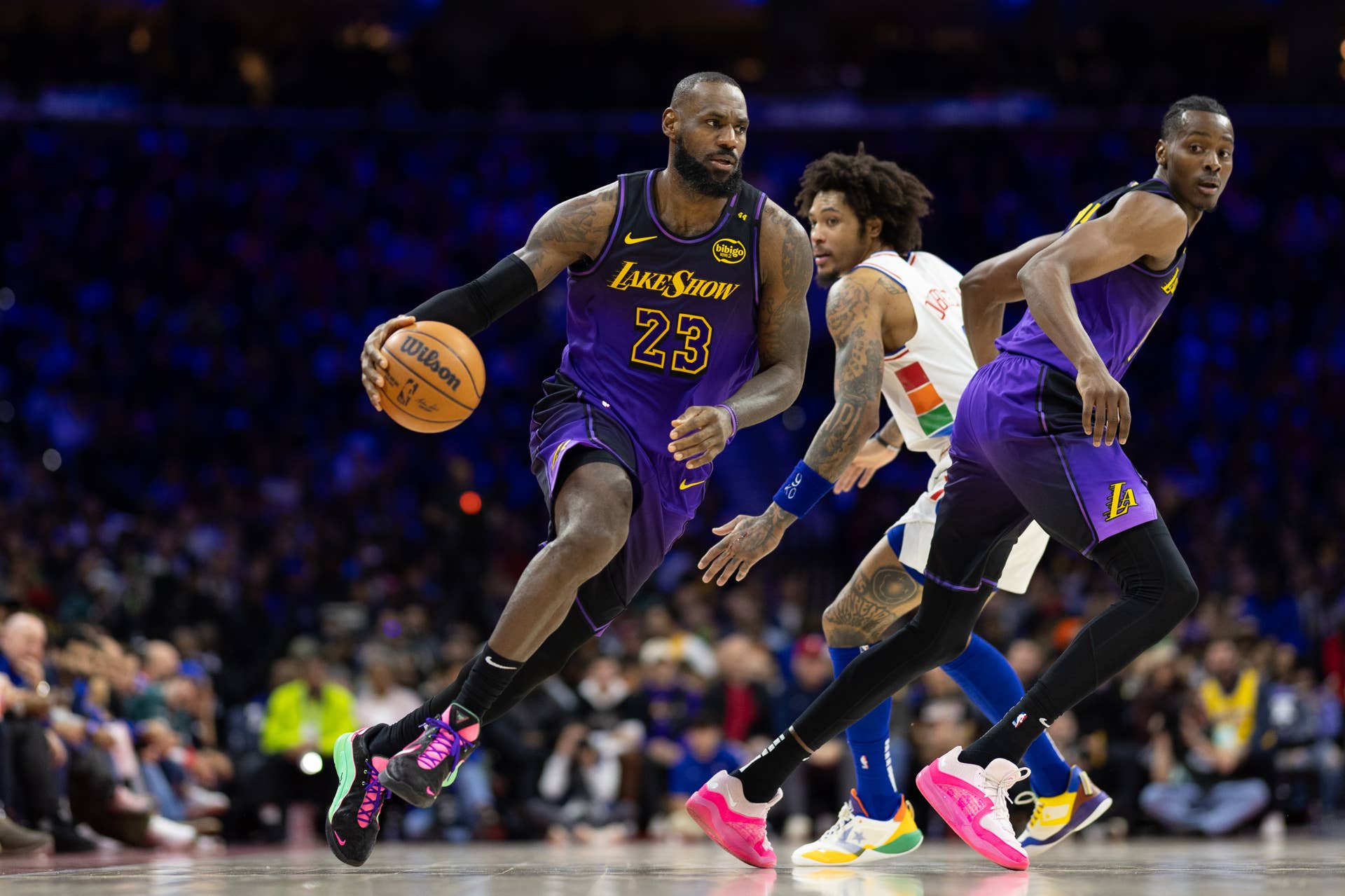 LeBron Weighs in on Bronny’s First Meaningful NBA Game - Athlon Sports