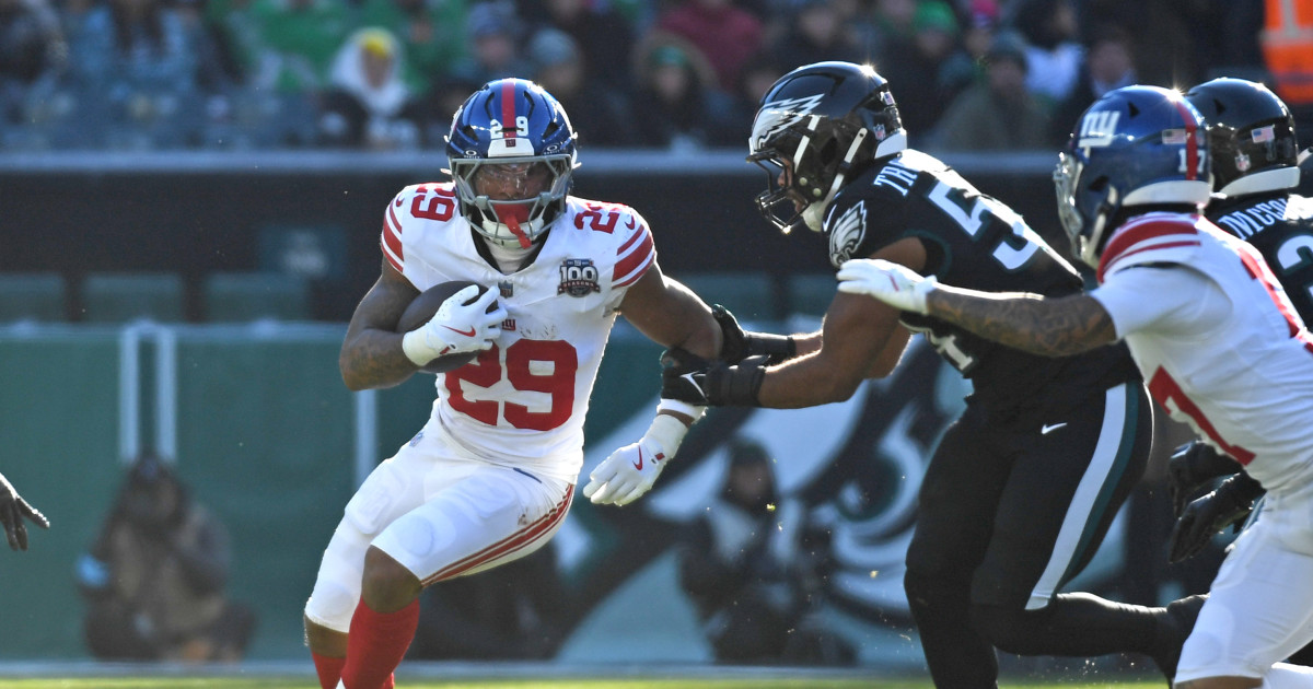 New York Giants' Tyrone Tracy Reveals One Word To Describe Major Goal ...